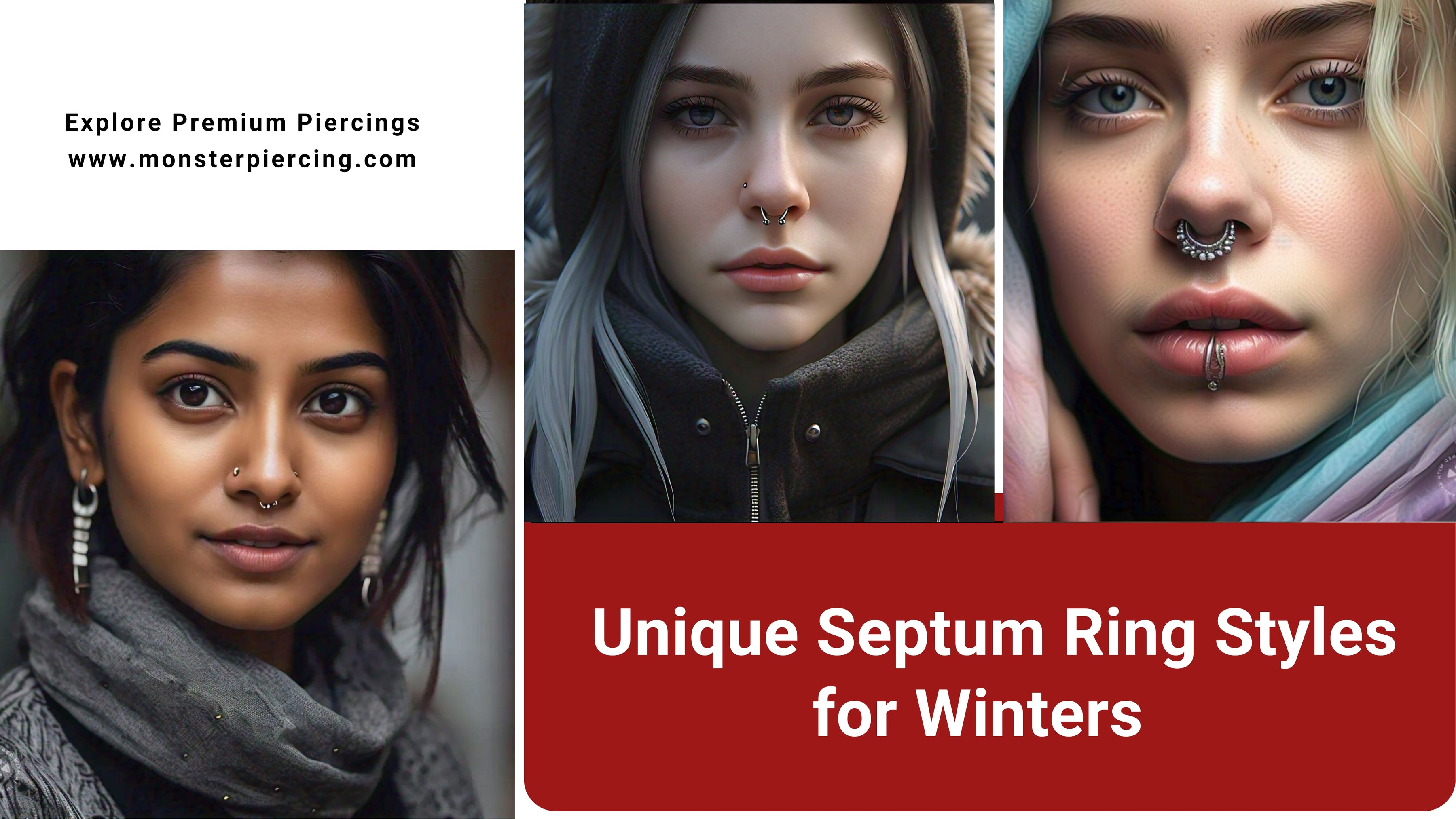 Unique Septum Ring Styles for Winters