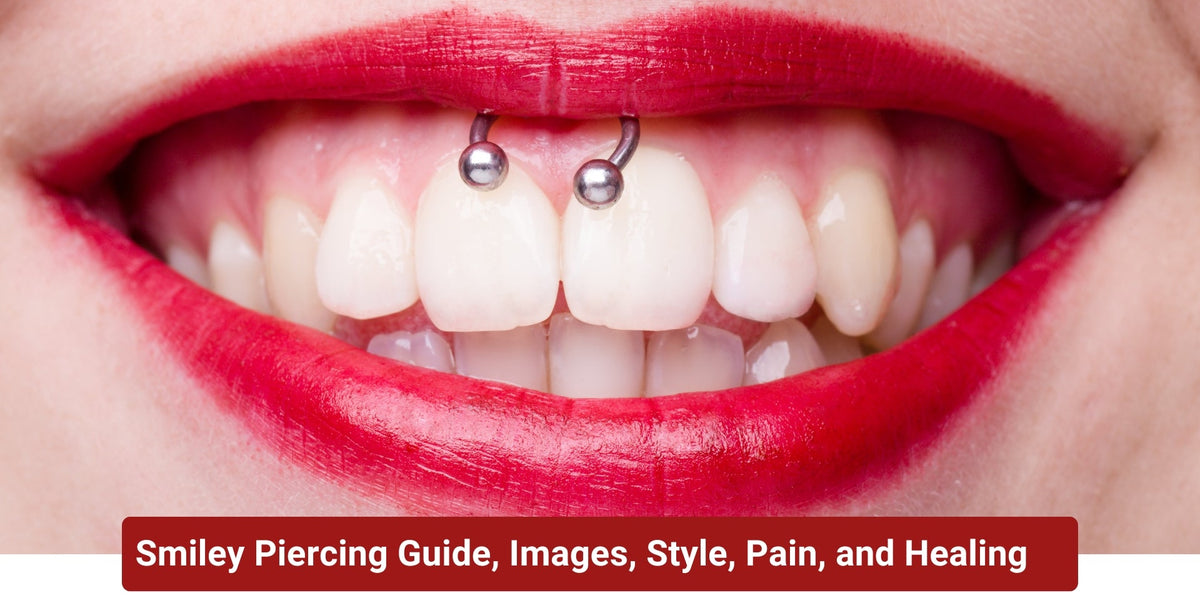 The Ultimate Smiley Piercing Guide, Images, Style, Pain, and Healing ...