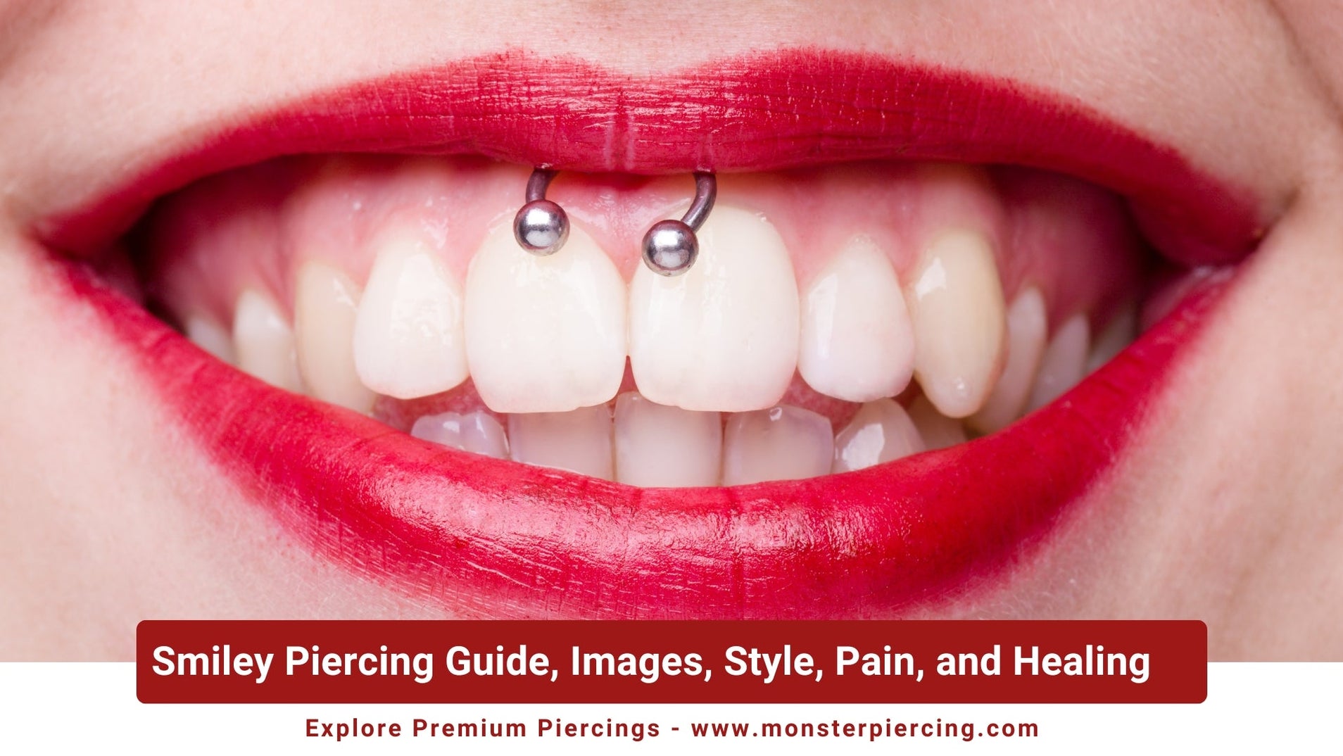 The Ultimate Smiley Piercing Guide, Images, Style, Pain, and Healing ...