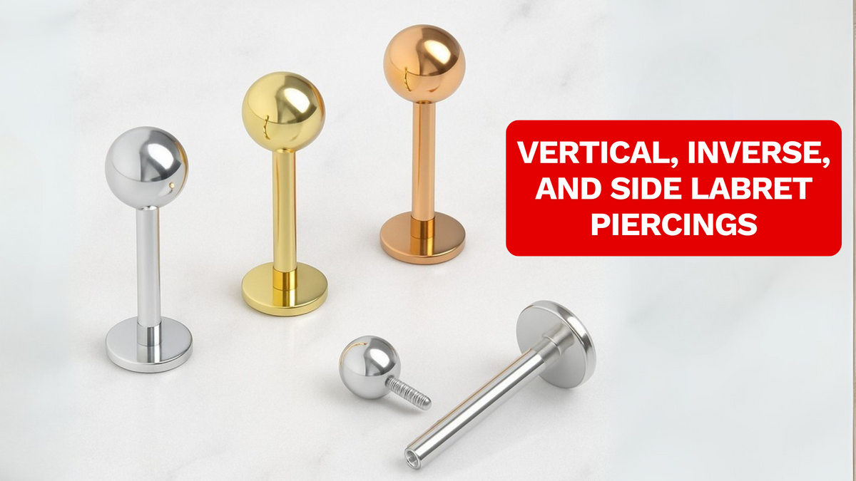 What Gauge Is A Vertical Labret Piercing