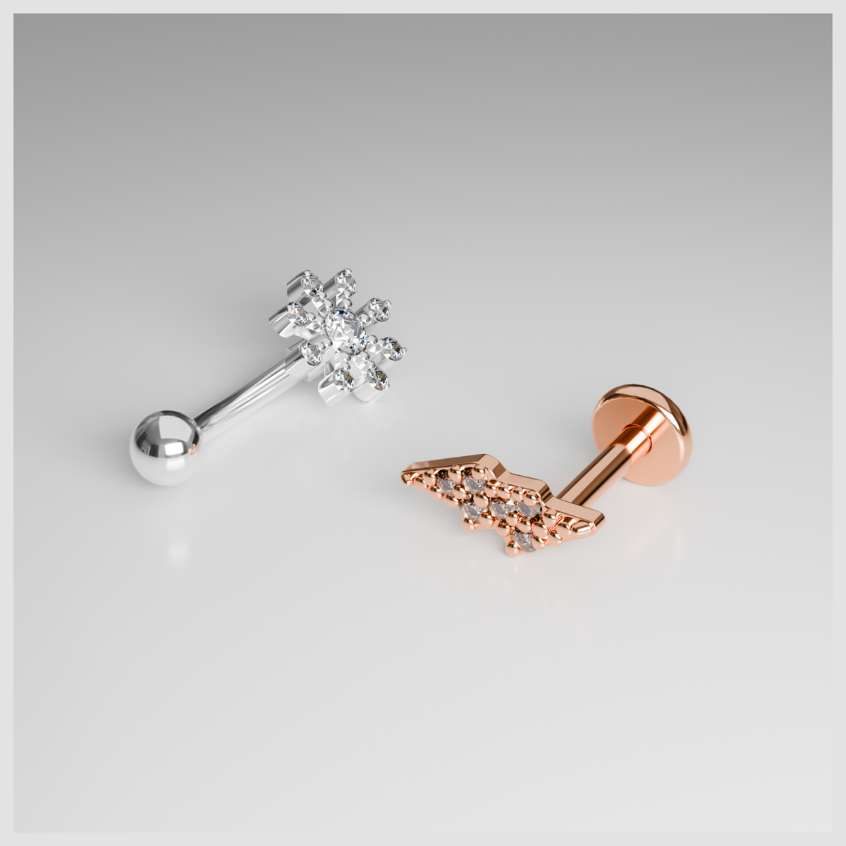 316L Surgical Steel Belly Bars | Shop Belly Button Rings — Monster Piercing