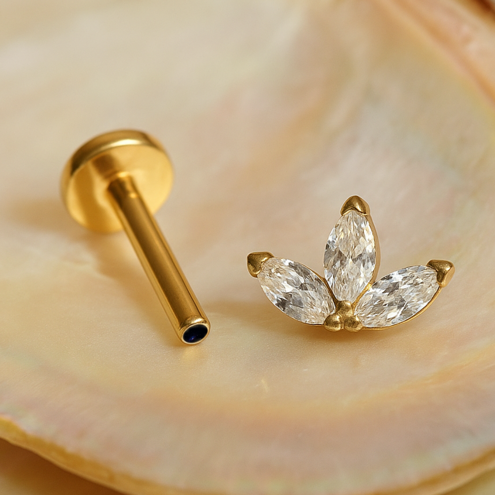 14K Gold Piercing Jewellery | Nose Rings, Hoops & Studs — Monster Piercing