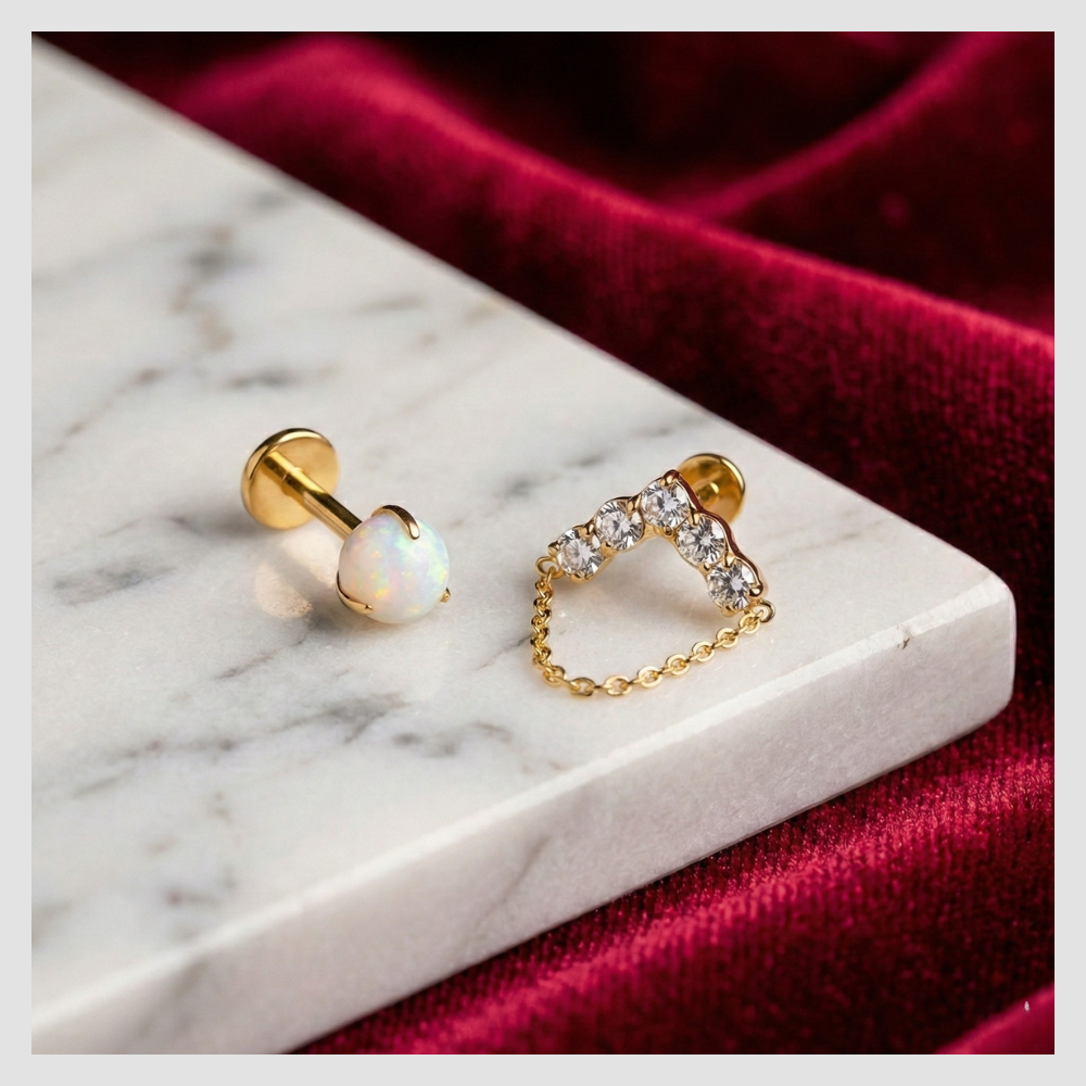 Cartilage, Tragus & Helix Jewellery | Studs & Hoops — Monster Piercing