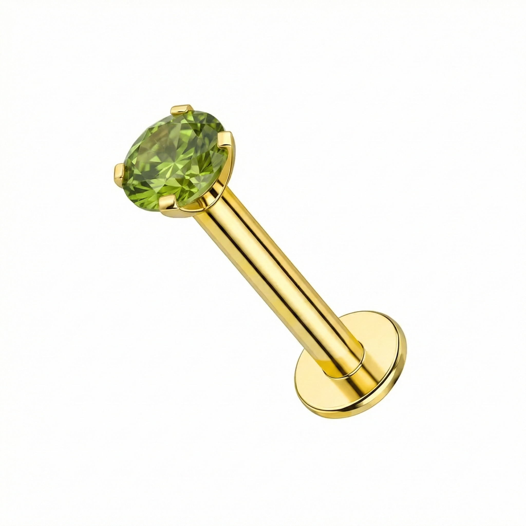 Natural Stones — Tagged "Stone: PeridotGreen" — Monster Piercing
