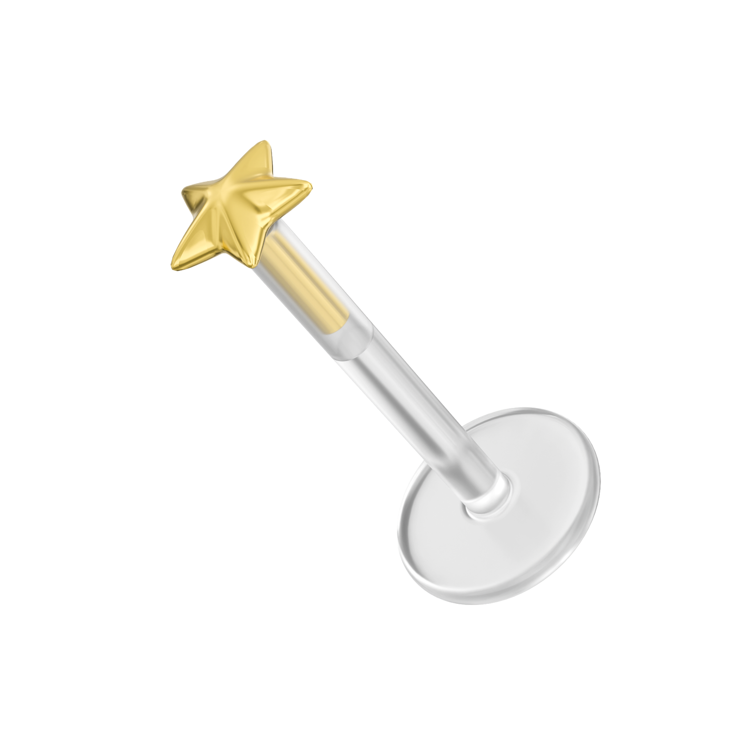 14K Gold/Bioflex Jewellery — Monster Piercing