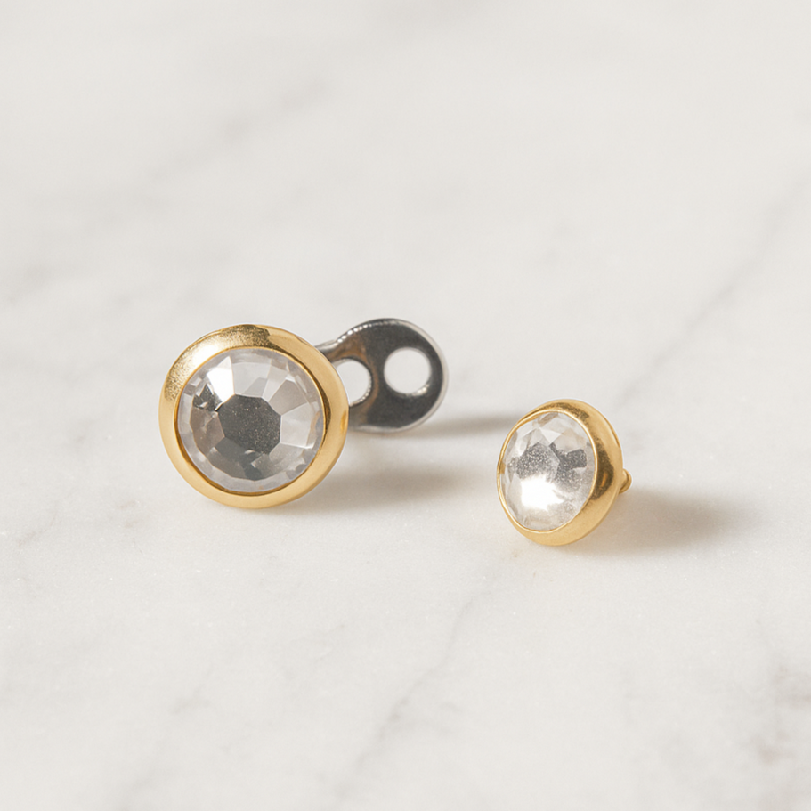 Dermal Anchors | Micro Dermal Anchor Piercing Jewellery — Monster Piercing