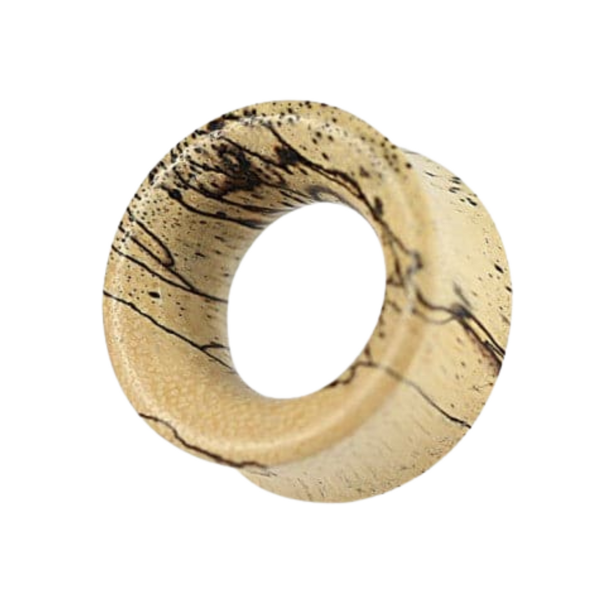 Double Flared Organic Tamarind Wood Tunnel Ear Plug