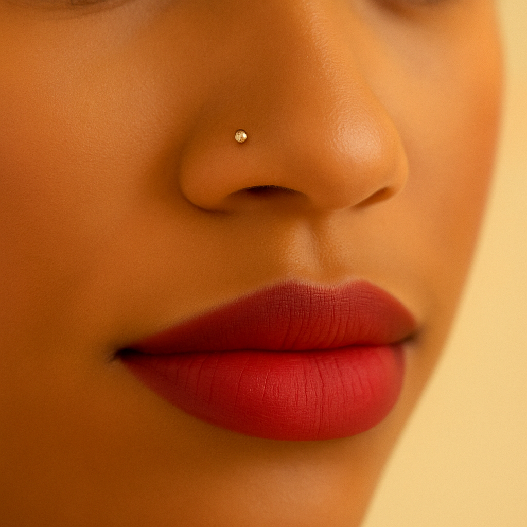 Gold Nose Screw Piercing | Buy Nose Screws