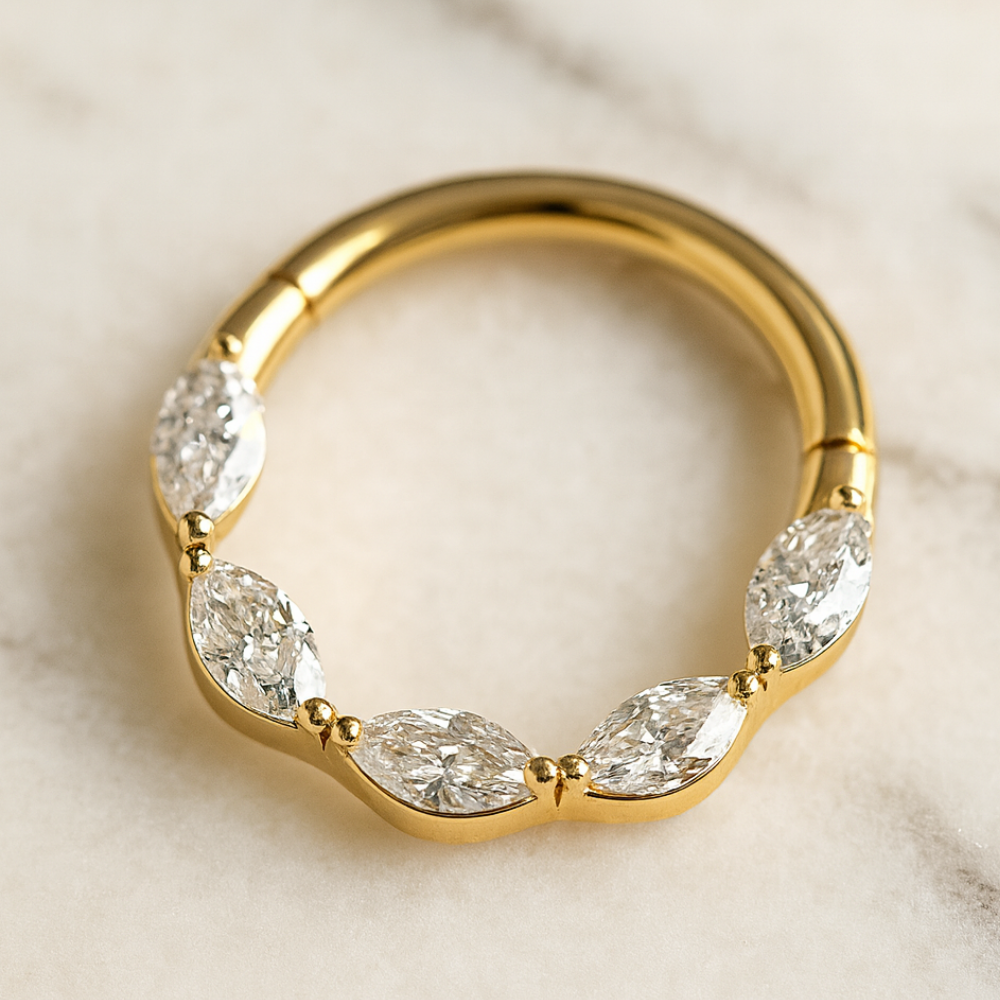 Septum Rings | Clickers, Hoops & Piercing Jewellery — Monster Piercing