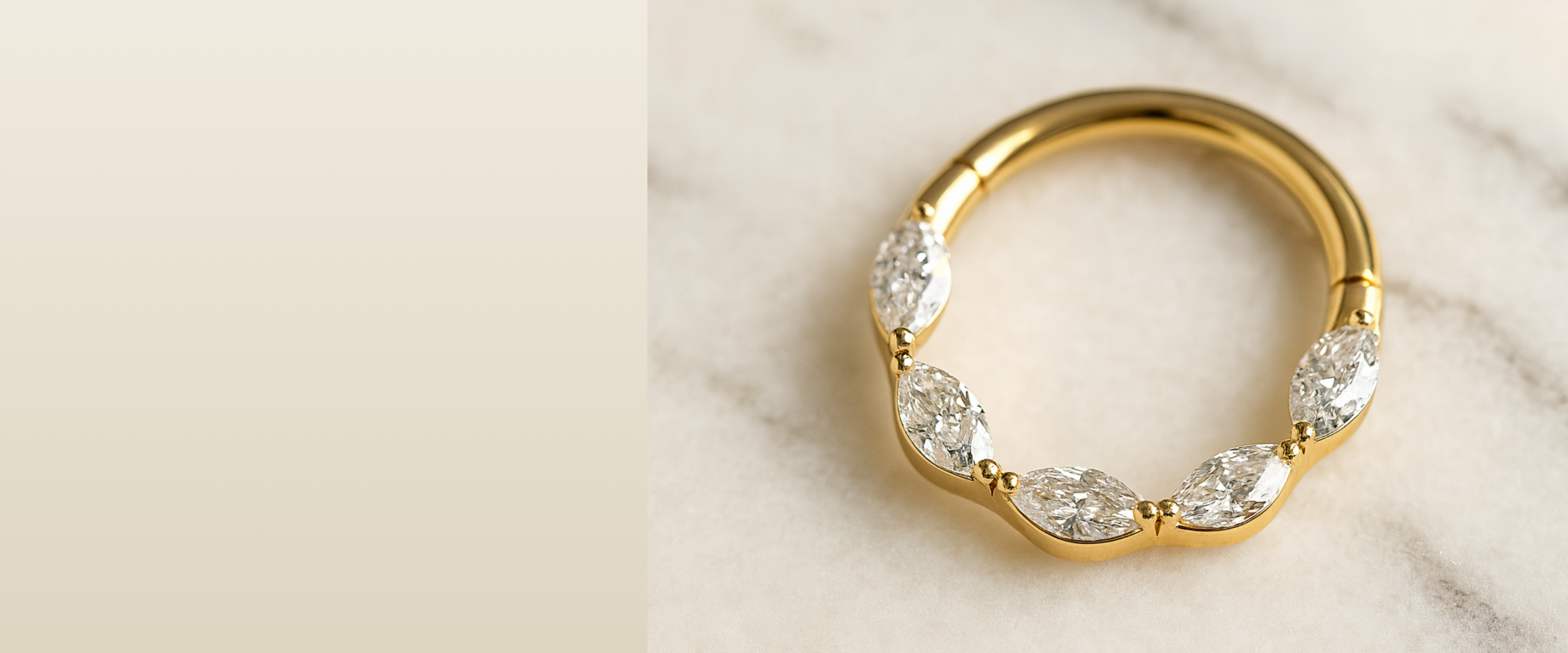 Septum Rings | Clickers, Hoops & Piercing Jewellery — Tagged "Material ...