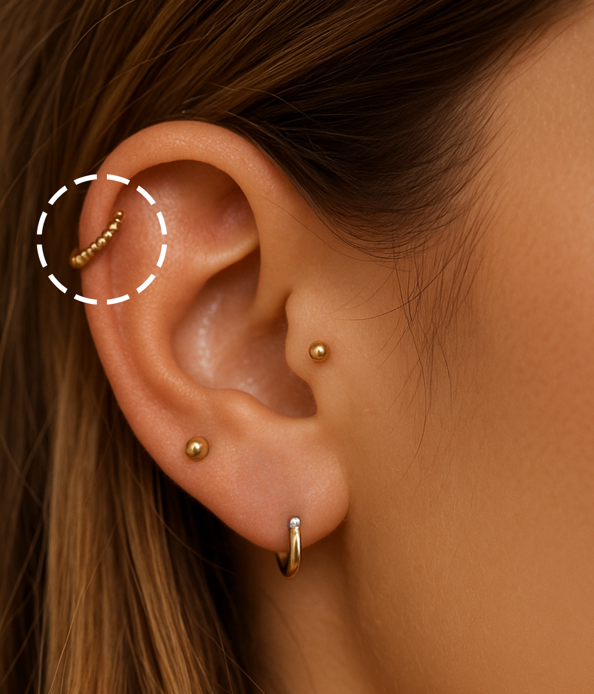 Helix Piercings — Monster Piercing